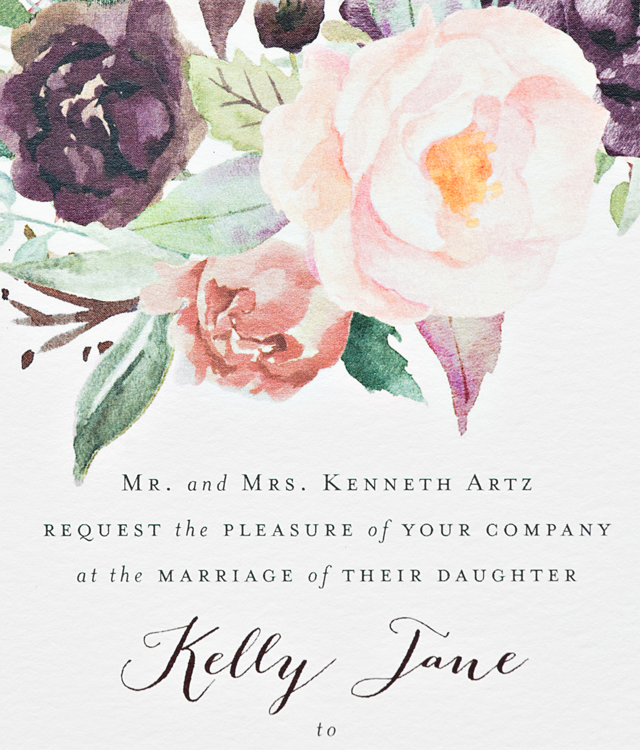 27+ Inspired Picture of Watercolor Wedding Invitations - regiosfera.com