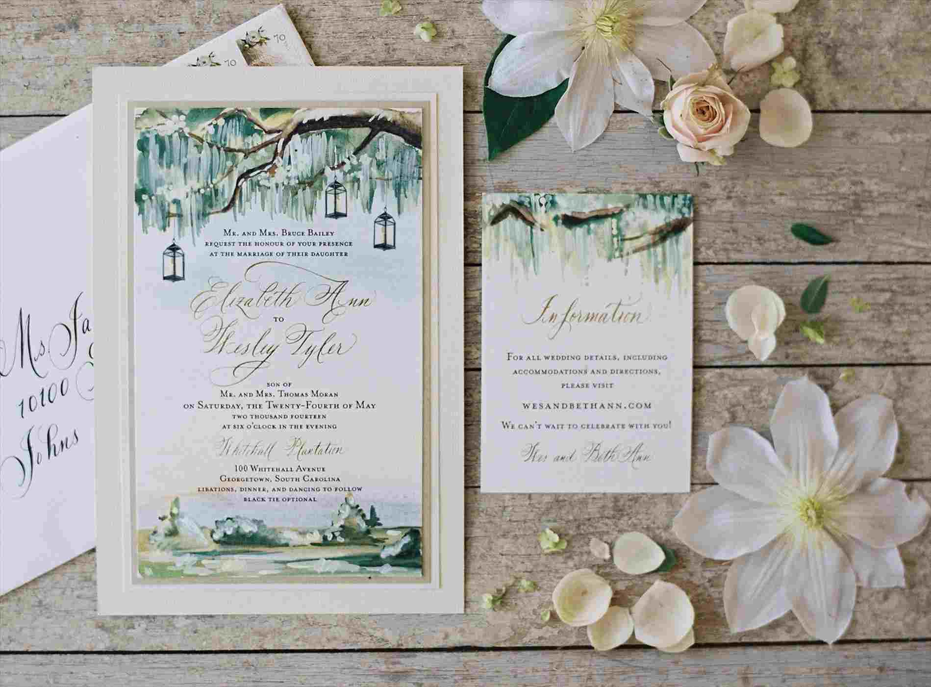 27+ Inspired Picture of Watercolor Wedding Invitations - regiosfera.com
