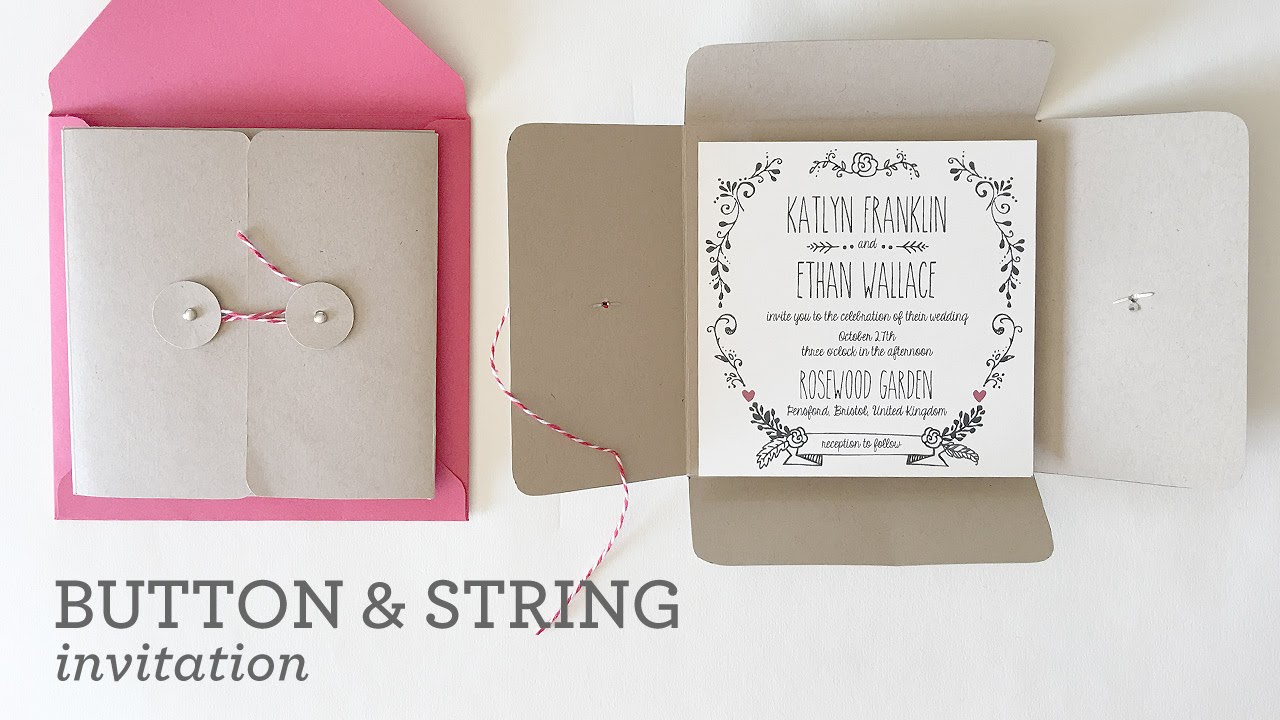 35+ Amazing Image of Wedding Invitation Pockets - regiosfera.com