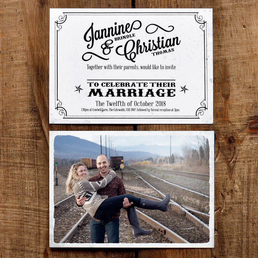 32+ Creative Photo of Wedding Invitation Postcards - regiosfera.com