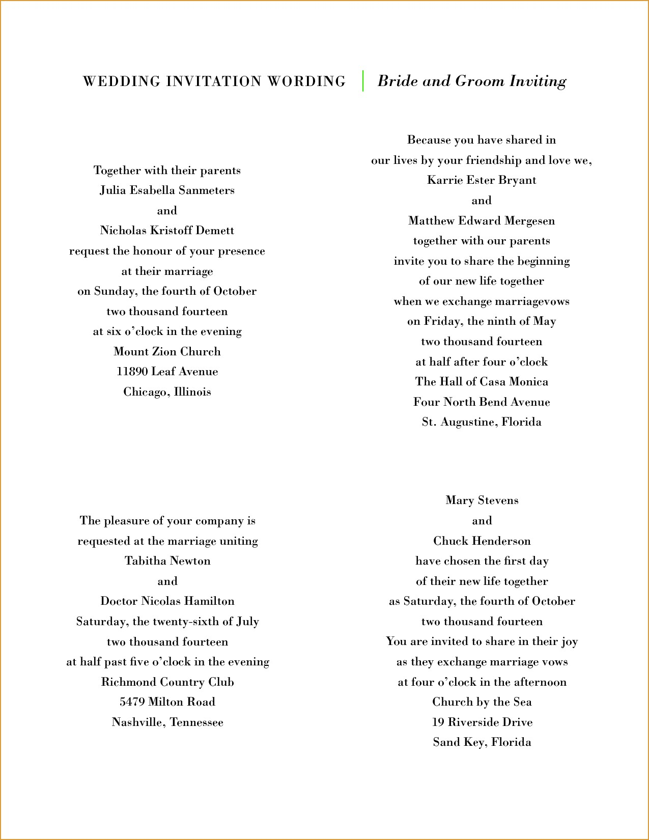 27+ Excellent Image of Wedding Invitation Wording Samples - regiosfera.com