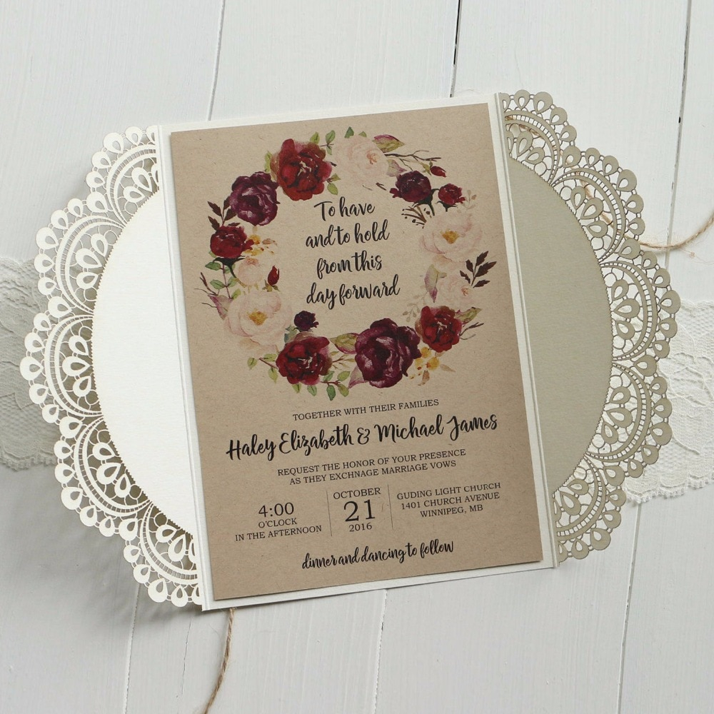 35+ Exclusive Picture of Wedding Invitations With Rsvp Included ...