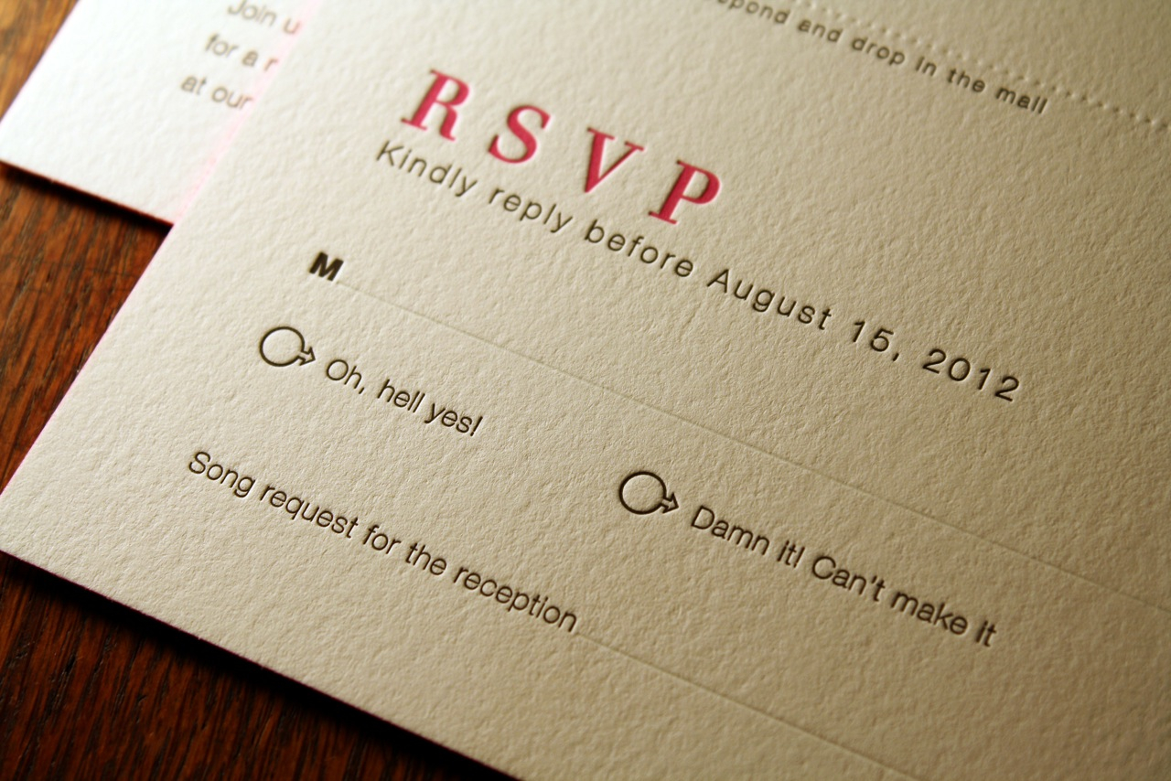 35+ Exclusive Picture of Wedding Invitations With Rsvp Included ...