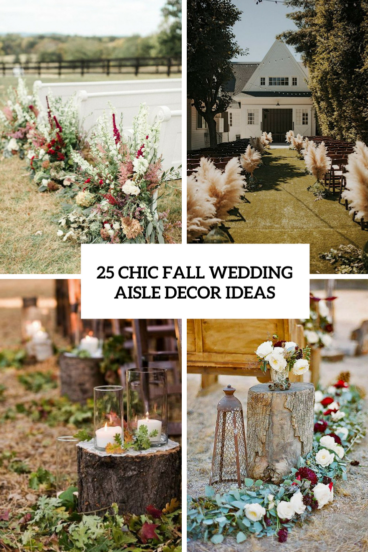 Exclusive Photo of Wedding Isle Decorations - regiosfera.com