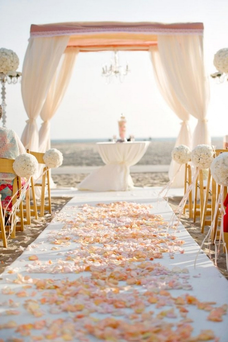 Exclusive Photo of Wedding Isle Decorations - regiosfera.com