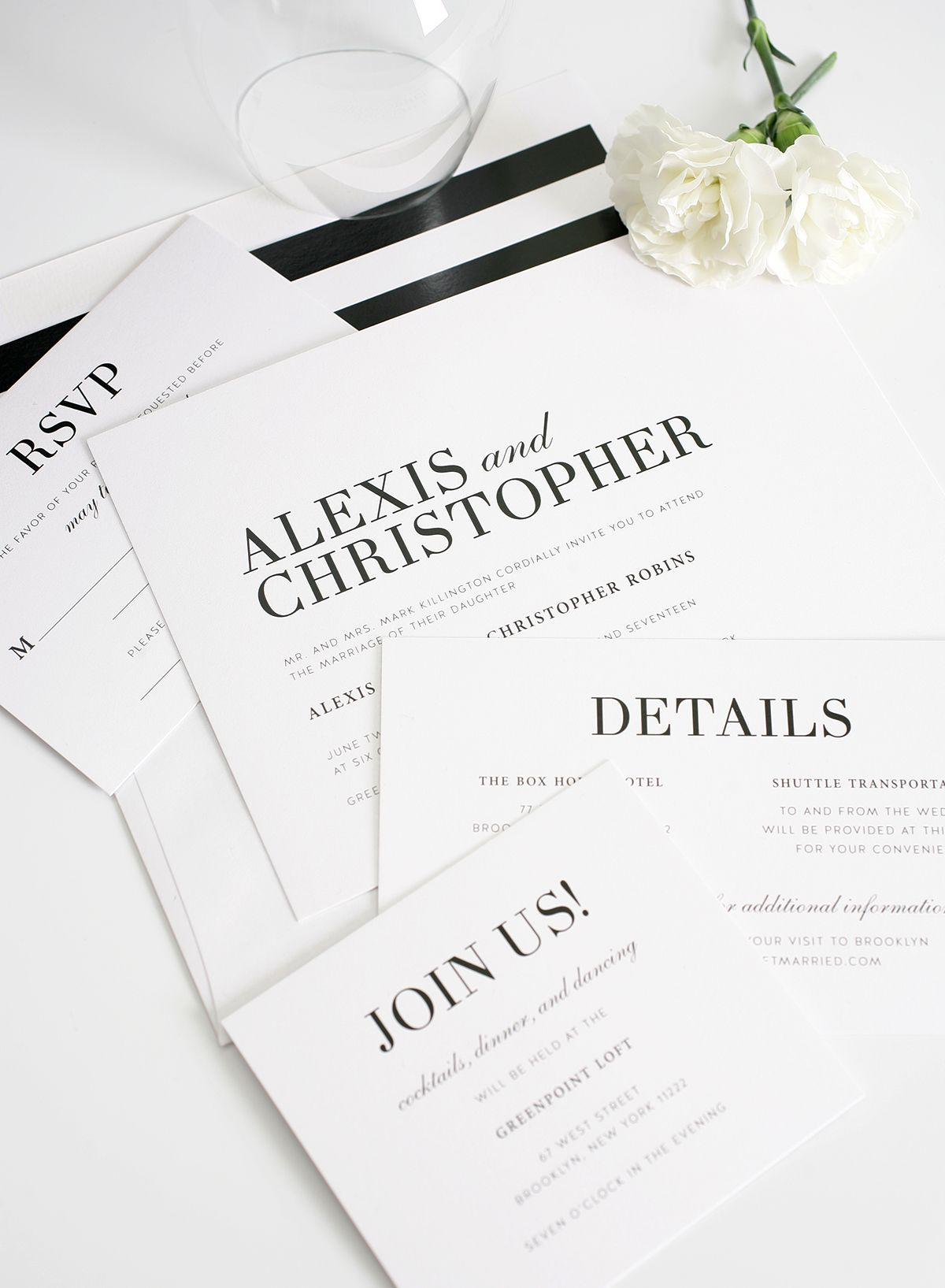 32+ Wonderful Picture of White Wedding Invitations - regiosfera.com