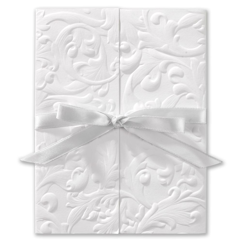 32+ Wonderful Picture of White Wedding Invitations - regiosfera.com