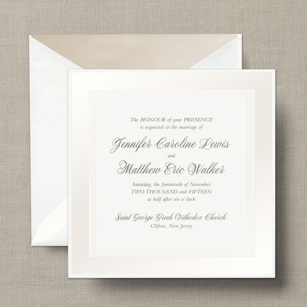 32+ Wonderful Picture of White Wedding Invitations - regiosfera.com