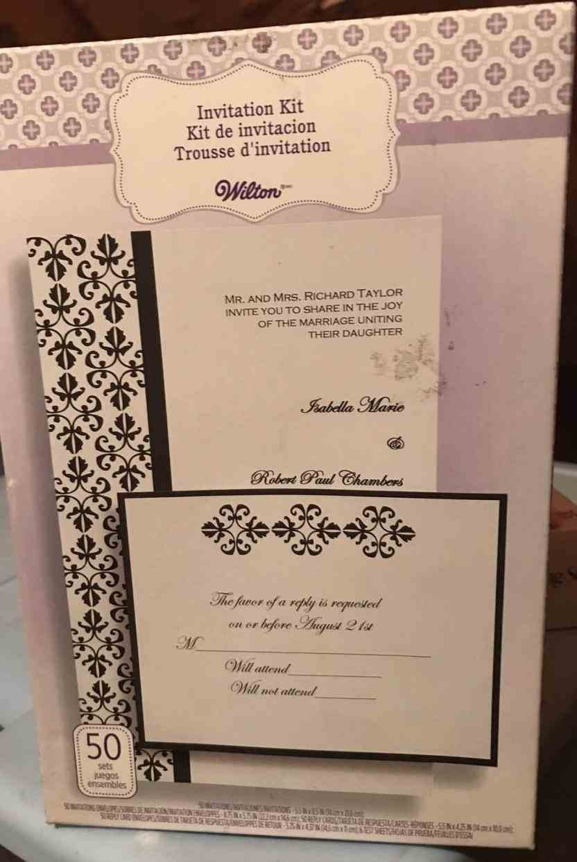 37+ Brilliant Picture of Wilton Wedding Invitation Kits - regiosfera.com